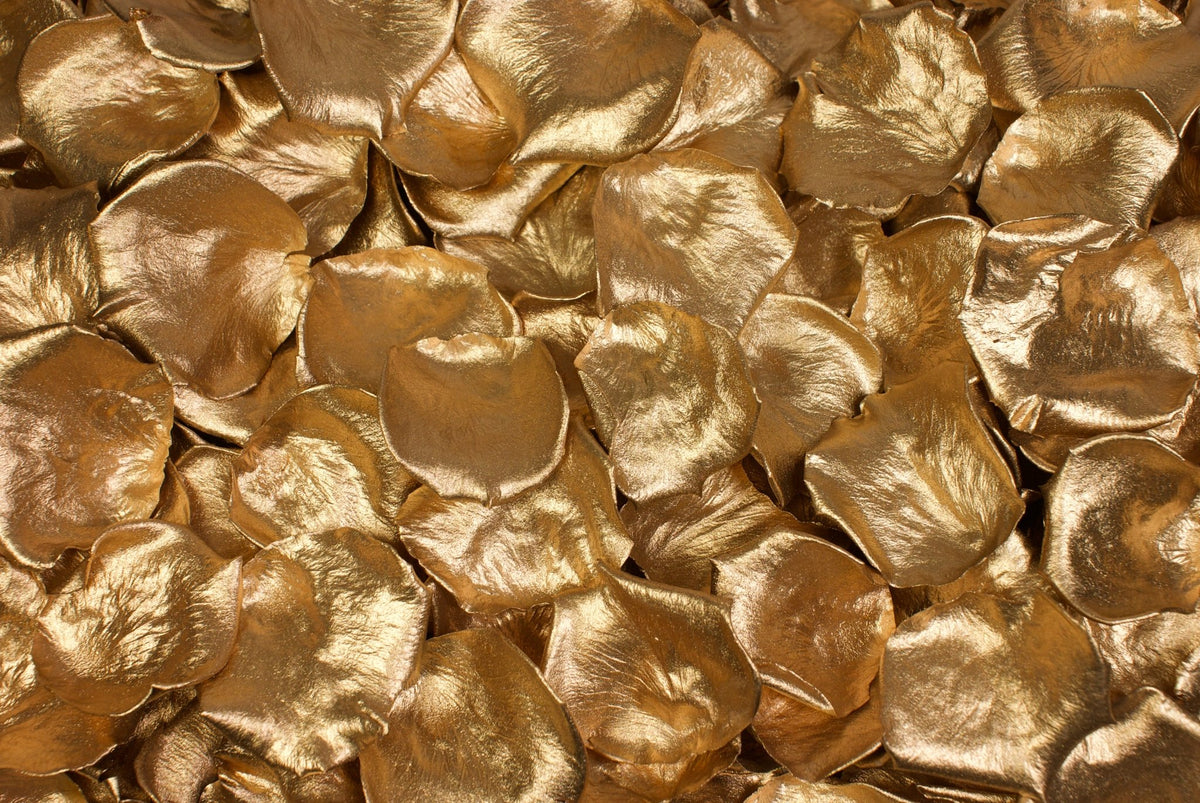 Preserved rose petals - Gold – Sweet Colours